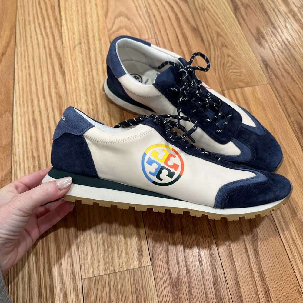 Tory Burch Annie Nylon Runner Sneakers - Gem